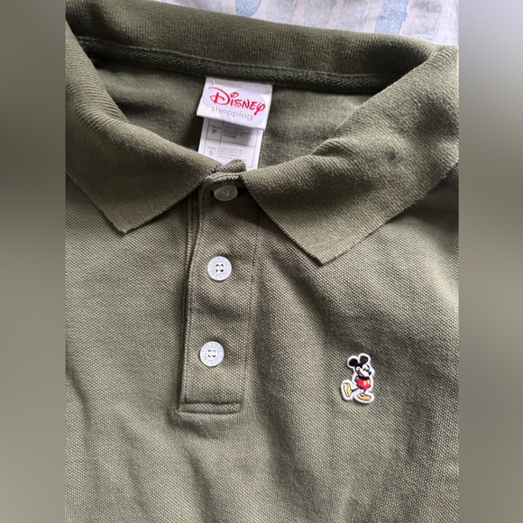 Disney | Shirts | Vintage Disney Long Sleeve Polo With Embroidered ...
